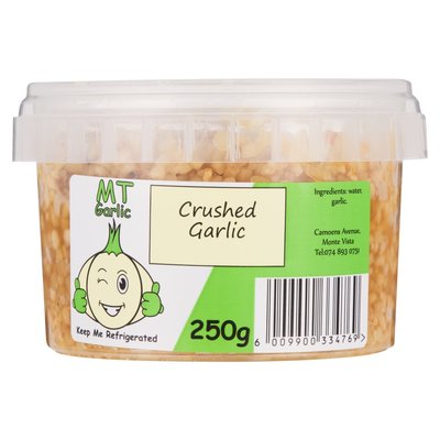 MT Garlic Crushed Garlic 250g | PnP