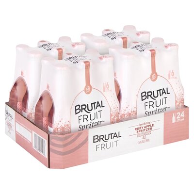 Brutal Fruit Strawberry Rouge Can 6 x 500ml | PnP