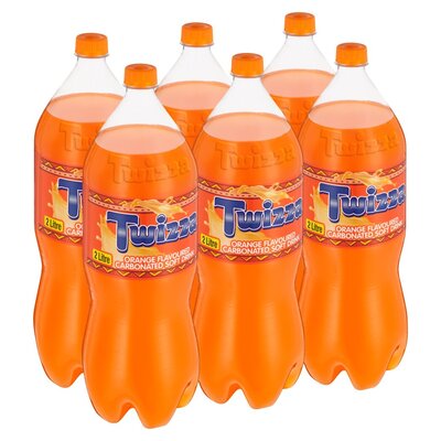 Twizza Cold Drink Orange 2L x 6 | PnP