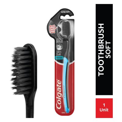Colgate Slim Soft Charcoal Toothbrush 1 Unit | PnP