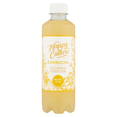Happy Culture Green Tea Pineapple Lime 340ml | PnP