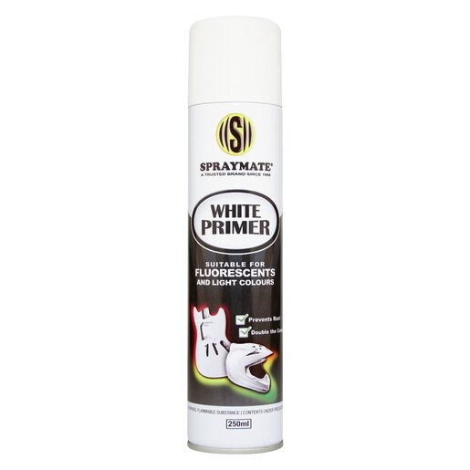 Spraymate Fast Drying White Primer Spray Paint 250ml | Smart Price ...