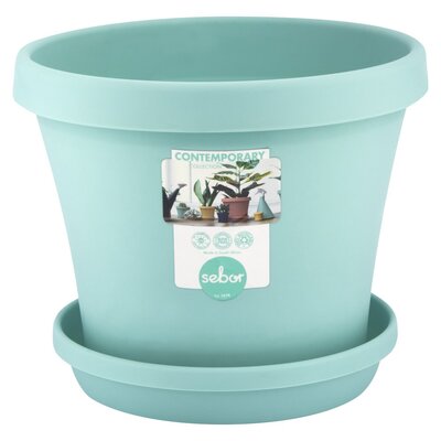 Sebor Super Pot & Saucer Set 22cm Teal | Smart Price Specials | PnP Home