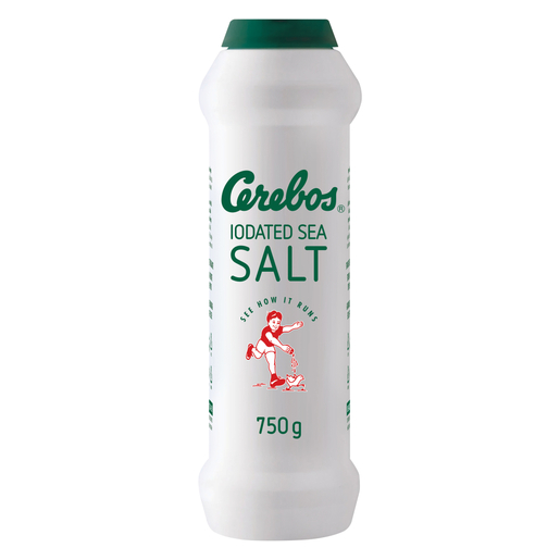 Cerebos Iodated Sea Salt Flask 750g | PnP