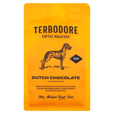 Terbodore Dutch Chocolate Roast Coffee Beans 250g | PnP