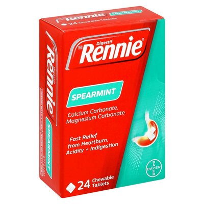 Rennie Spearmint Antacid Tablets 24s | Smart Price Specials | PnP Home