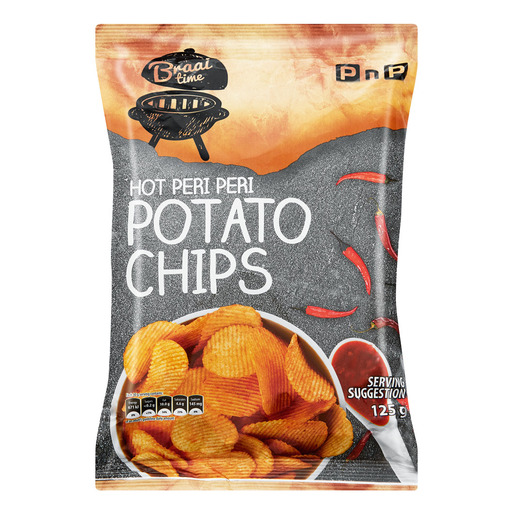 PnP Hot Peri Peri Chips 125g | PnP