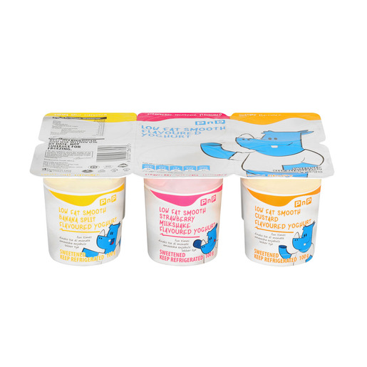 PnP Low Fat Cars Banana Split & Strawberry 6s | PnP