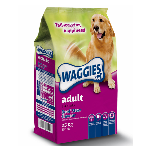 Waggies Adult Beef Stew 25kg x 20 | PnP