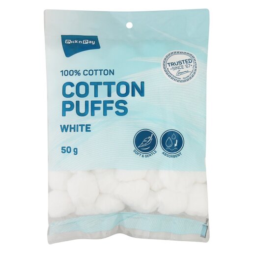 PnP Cotton Wool Baby Puffs 50g | PnP