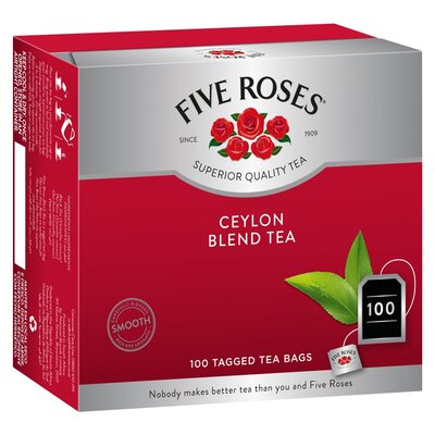 Five Roses Tagged Tea Bags 100 Pack | Smart Price Specials | PnP Home