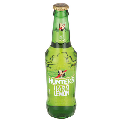 Hunters Hard Lemon Bottle 330ml | PnP