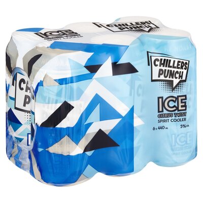 Chillers Punch Ice Citrus Twist 6 x 440ml | PnP