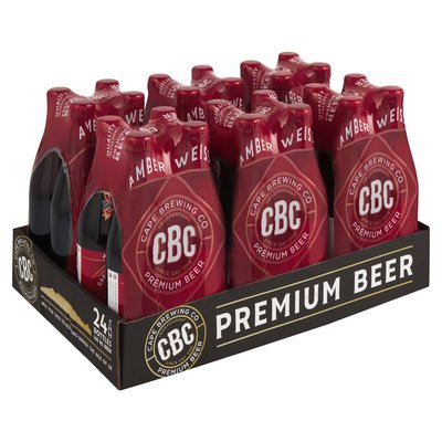 CBC Amber Weiss Craft Beer 24 x 440ml | PnP