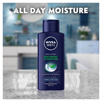 Nivea For Men Max Hydration Body Lotion 400ml | Smart Price Specials | PnP Home