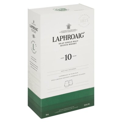 Laphroaig 10 Year Single Malt Gift Set | PnP