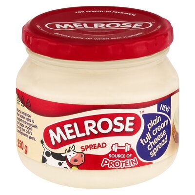 Melrose Plain Full Cream Cheese Spread 250g | PnP