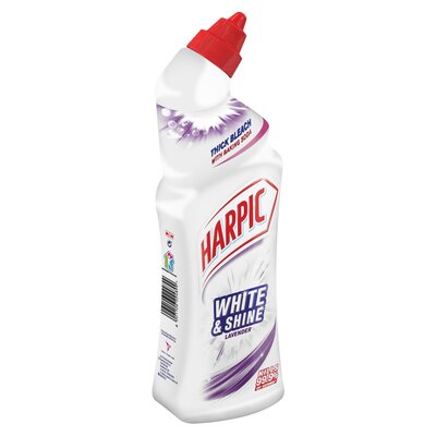 Harpic White & Shine Thick Bleach Toilet Cleaner Lavender 750ml | Smart ...