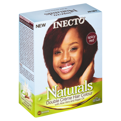 Inecto Naturals Spicy Red Double Creme Hair Colour 50ml | PnP