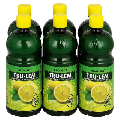 Brookes Tru-Lem Lemon Juice 500ml x 6 | PnP