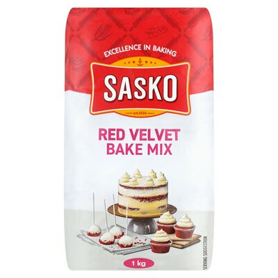 Sasko Red Valvet Bake Mix 1kg | PnP