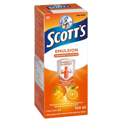 Scott's Emulsion Vitamin Syrup Orange 100ml | PnP