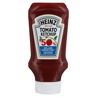 Heinz 50% Less Sugar Tomato Ketchup 435g | PnP