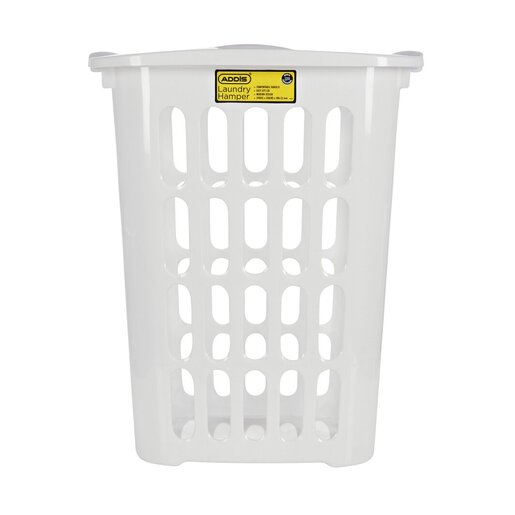 ADDIS Rect Laundry Hamper 56l White | PnP