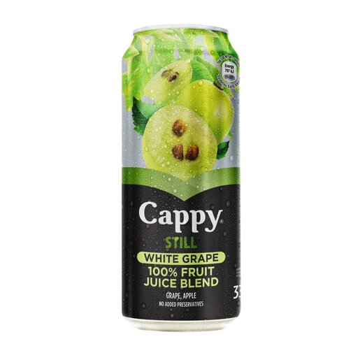 Cappy Fruit Juice White Grape 330ml x 3120 | PnP