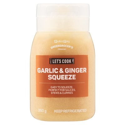 PnP Let's Cook Garlic & Ginger Squeeze 250ml | Smart Price Specials ...
