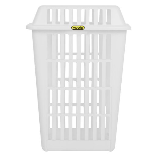 Addis White Rectangular Laundry Hamper & Lid | PnP