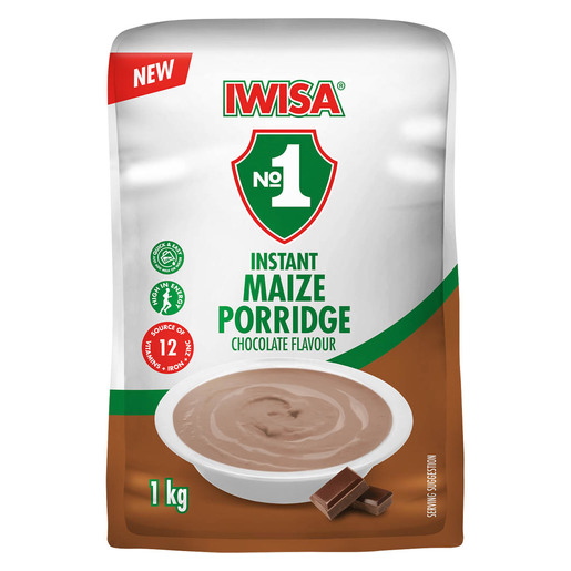 Iwisa No.1 Chocolate Flavour Instant Maize Porridge 1kg | Smart Price ...