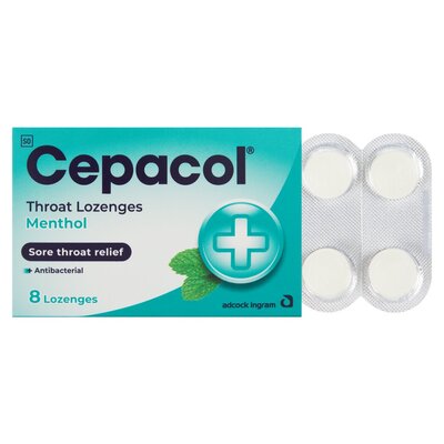 Cepacol Lozenges Menthol 8 Pack | PnP