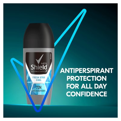 Shield Men Fresh Xtra Cool Antiperspirant Roll On Deodorant 50ml | PnP