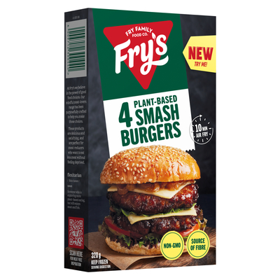 Fry's 4 Plant Based Smash Burgers 320g | PnP