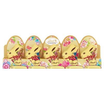 Lindor Milk Chocolate Mini Gold Bunny Flower Edition 50g | PnP