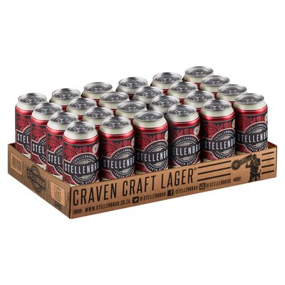 Stellenbrau Craven Craft Lager 24 x 440ml | PnP