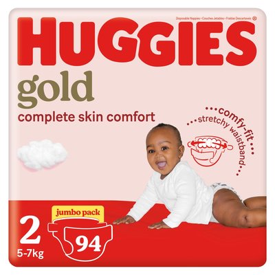 Huggies Gold Size 2 (5-7kg) 94 Nappies | Smart Price Specials | PnP Home