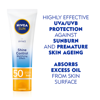 Nivea Sun Shine Control Spf50 Sunscreen 50ml | PnP