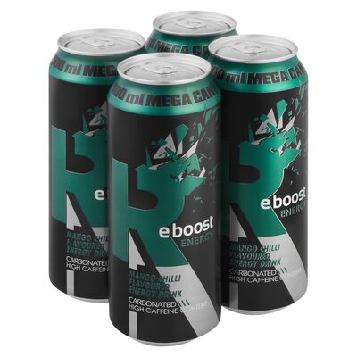 Reboost Mango Chilli Energy Drink 4 x 500ml | PnP