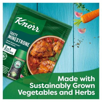 Knorr Tasty Minestrone Soup 2in1 Stew Mix with Robertsons Mixed Herbs ...