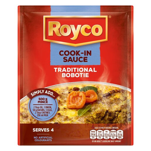 Royco Traditional Bobotie Cook In Sauce 50g | PnP