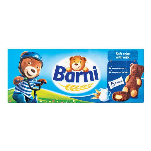 Barni Soft Sponge Cake with Milk 5s | PnP