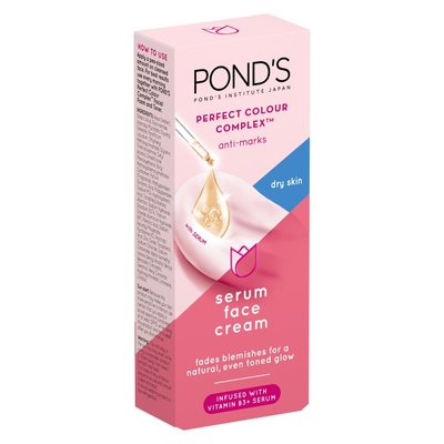 Pond's Perfect Colour Complex Anti Blemish Serum Face Cream Moisturizer ...