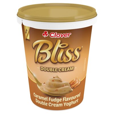 Clover Bliss Caramel Fudge Flavoured Double Cream Yoghurt 500g | PnP