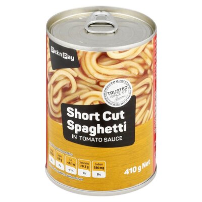 PnP Short Cut Spaghetti in Tomato Sauce 400g | Smart Price Specials ...