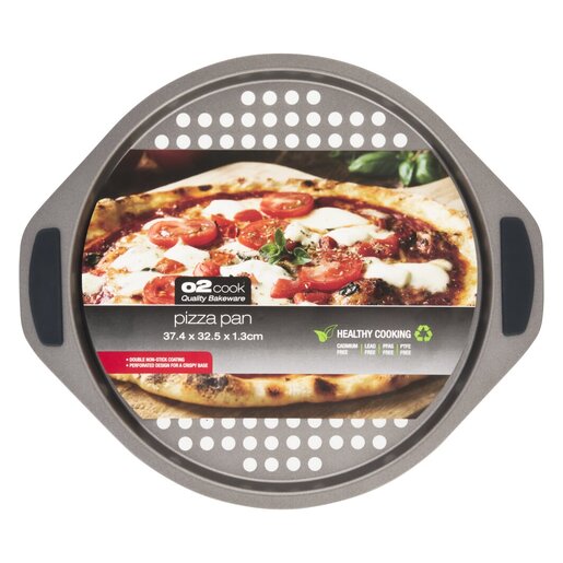 O2 Cook Pizza Pan 37.4 X 32.5 X 1.3cm | Smart Price Specials | PnP Home
