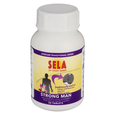 Sela Strong Man Male Sexual Health Support 30 Tablets x 3 | PnP