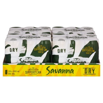 Savanna Dry Can 24 x 300ml | PnP