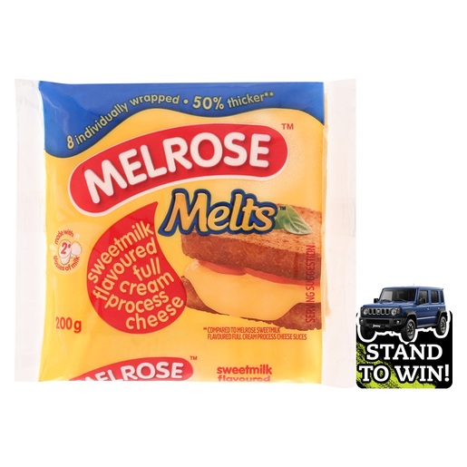 Melrose Melts Processed Sweetmilk Slices 200g | PnP